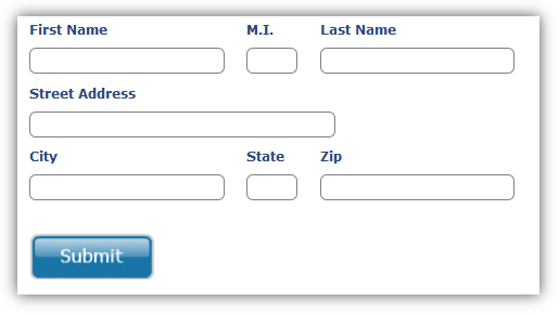 Add Rounded Borders To The Form And Fields Caspio Online Help